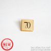 System 7 Apple computer Mac OS square lapel pin RARE
